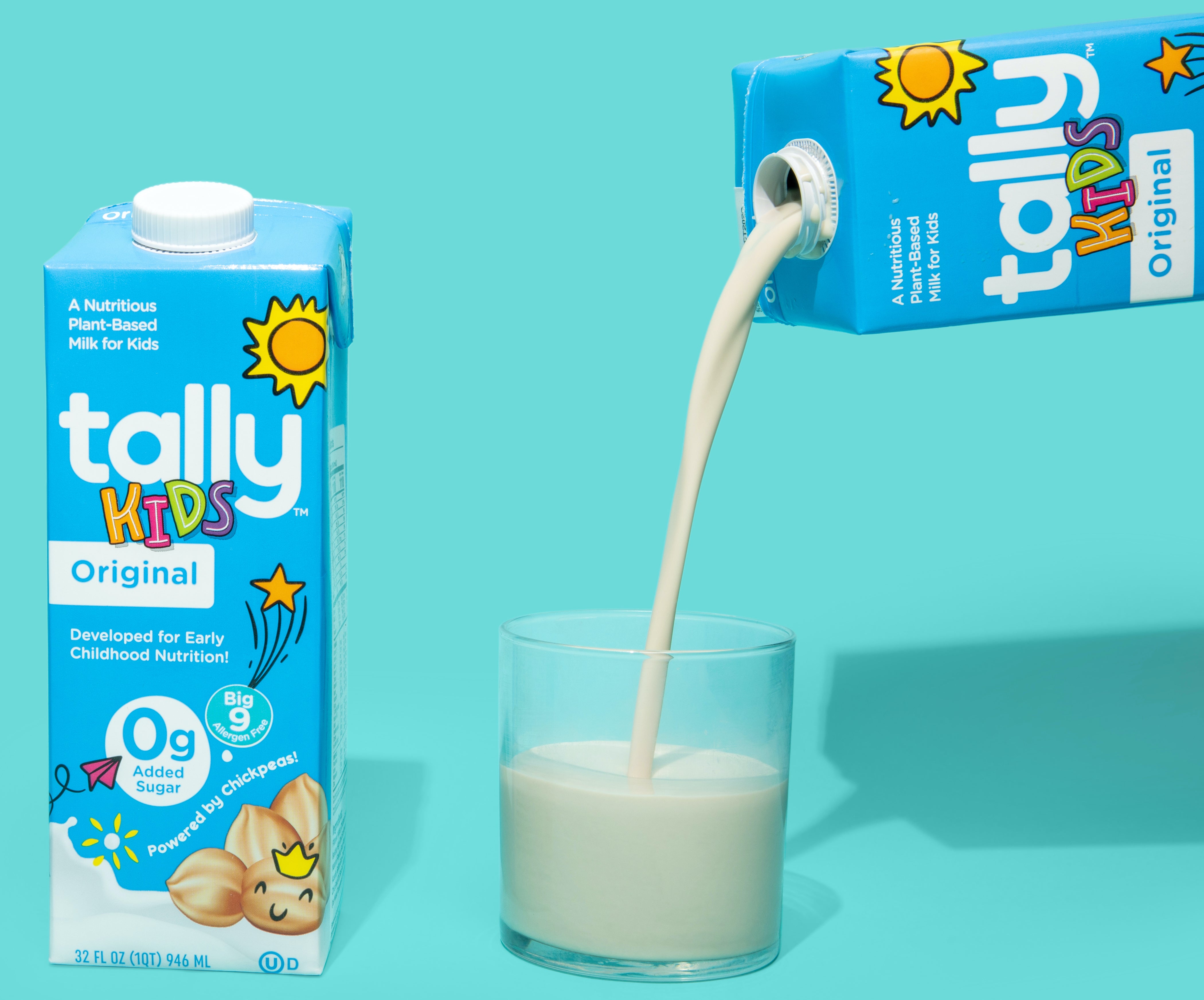 Original Chickpea Toddler Milk - Tally | Happy Toddler Tummies 🍼